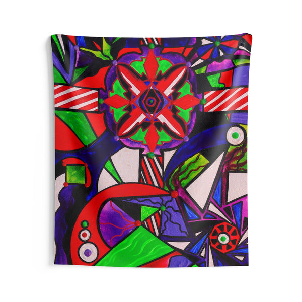 Warding Grid - Indoor Wall Tapestries - Teal Swan Shop