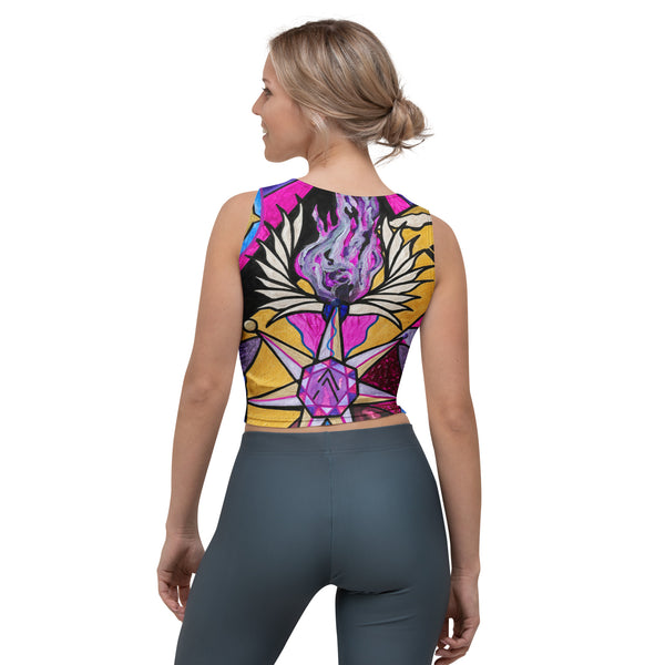 Saint Germain Consciousness - Crop Top - Teal Swan Shop